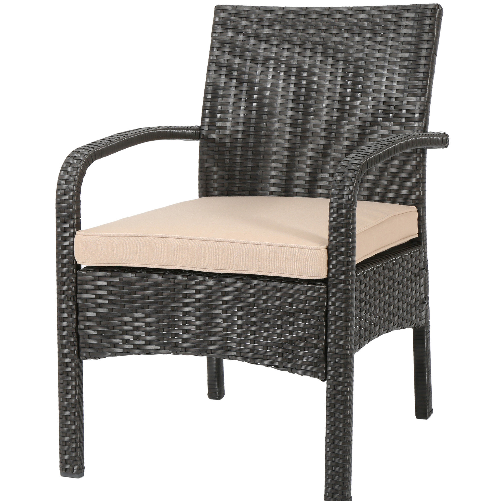 Latitude Run® Outdoor Seat: Kd Chair In Brown Tan Color Stylish Seating ...
