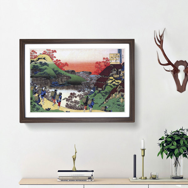 East Urban Home Saraumaru Dayu by Katsushika Hokusai - Picture Frame ...