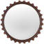 AllModern Fenisha Walnut Mirror | AllModern