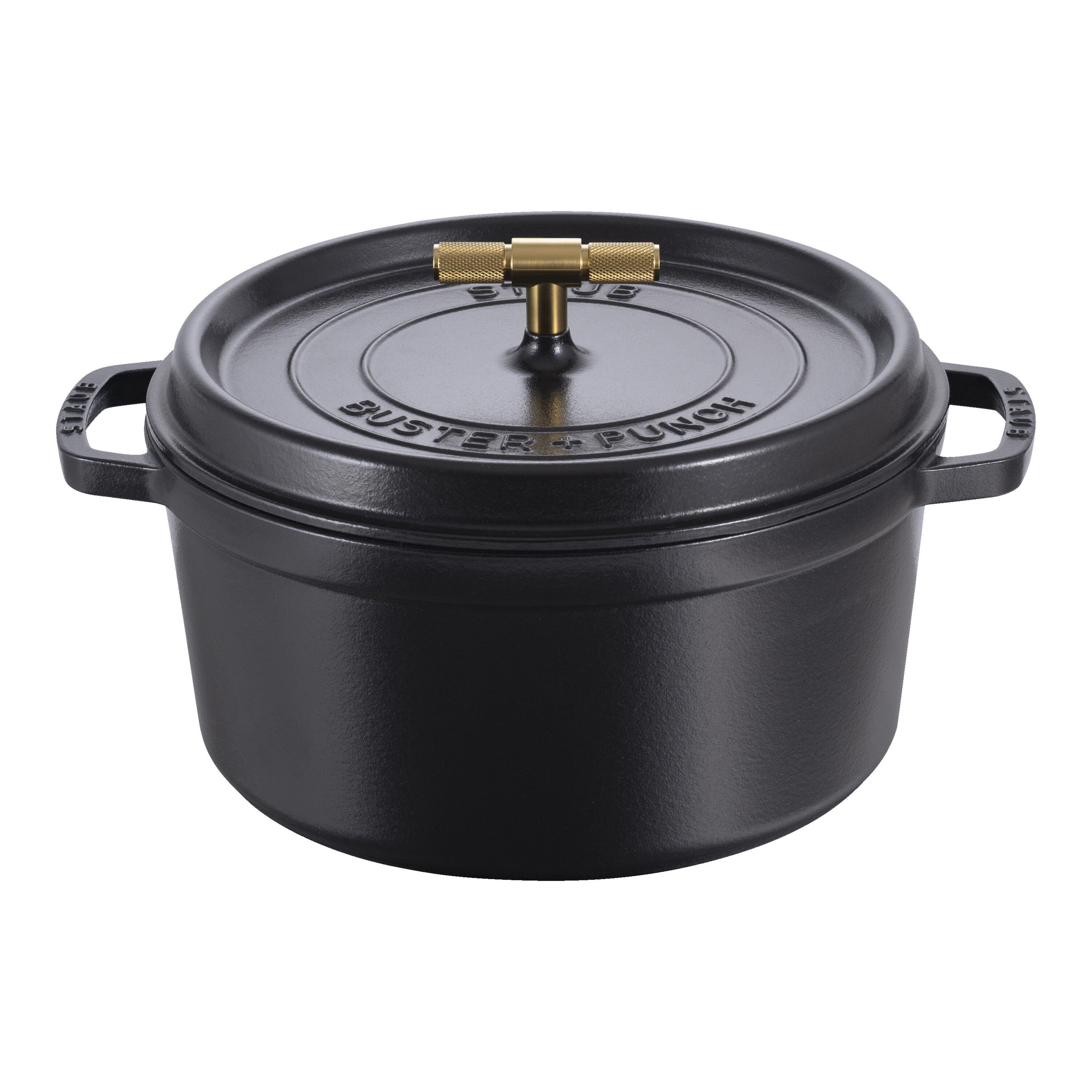 Staub Cast Iron Buster + Punch 4-Qt Dutch Oven - Handle | Perigold