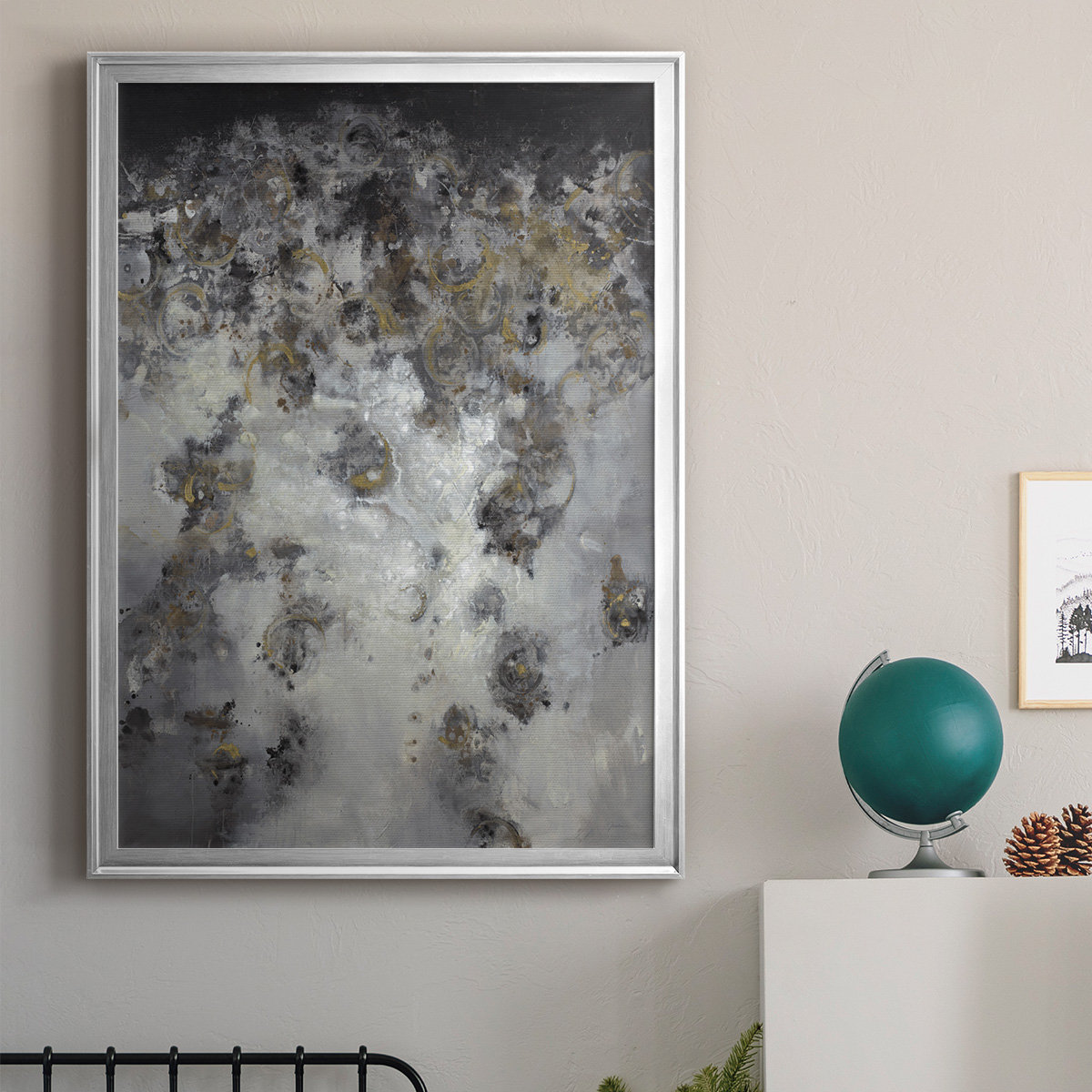 Wexford Home Meteor Showers Premium Framed Print - Ready To Hang | Wayfair