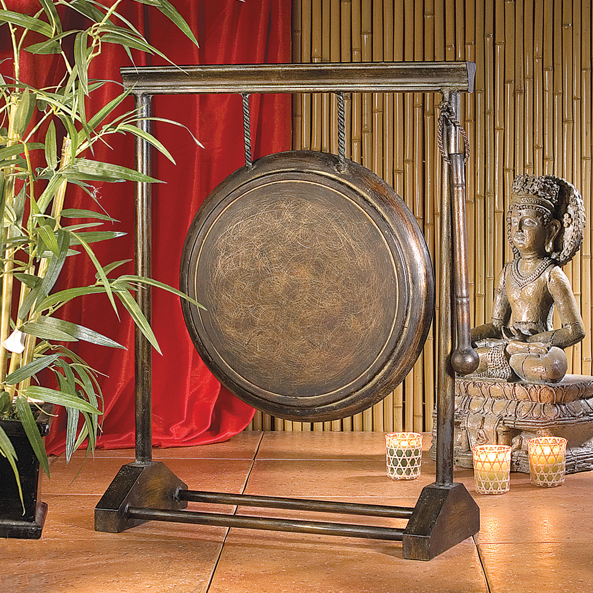 Design Toscano Sheng Kwong Decorative Metal Gong & Reviews - Wayfair Canada