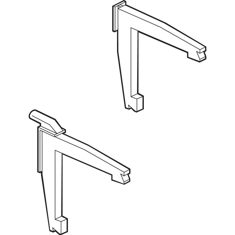 Prime-Line Diecast Tilt and Corner 2 Piece Key Set | Wayfair