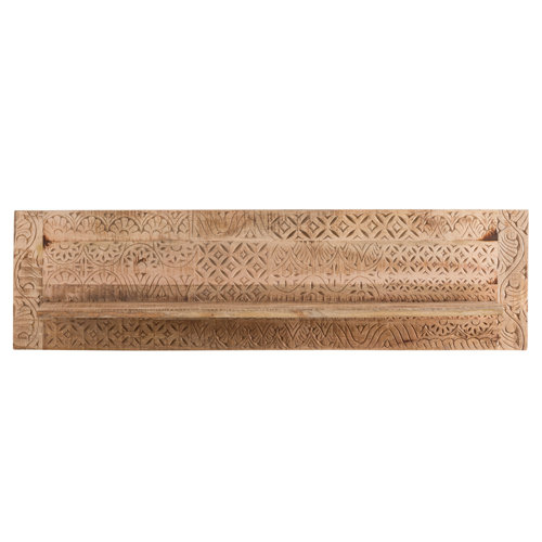 Latitude Vive Caridee Mango Solid Wood Floating Shelf | Wayfair.co.uk
