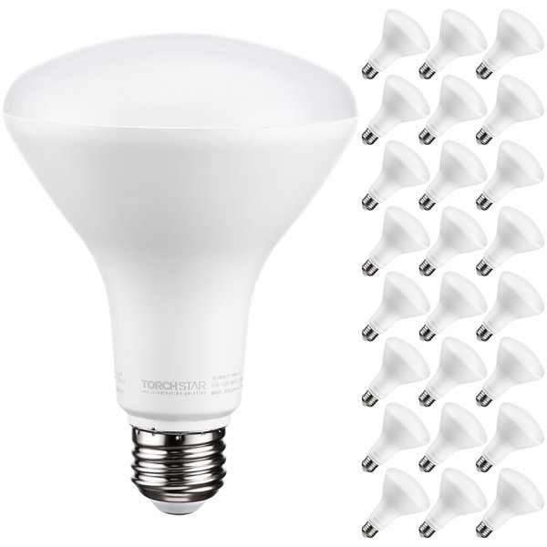 TORCHSTAR BR30 LED Dimmable Light Bulb 11W (65W Equiv.), 3000K Warm ...