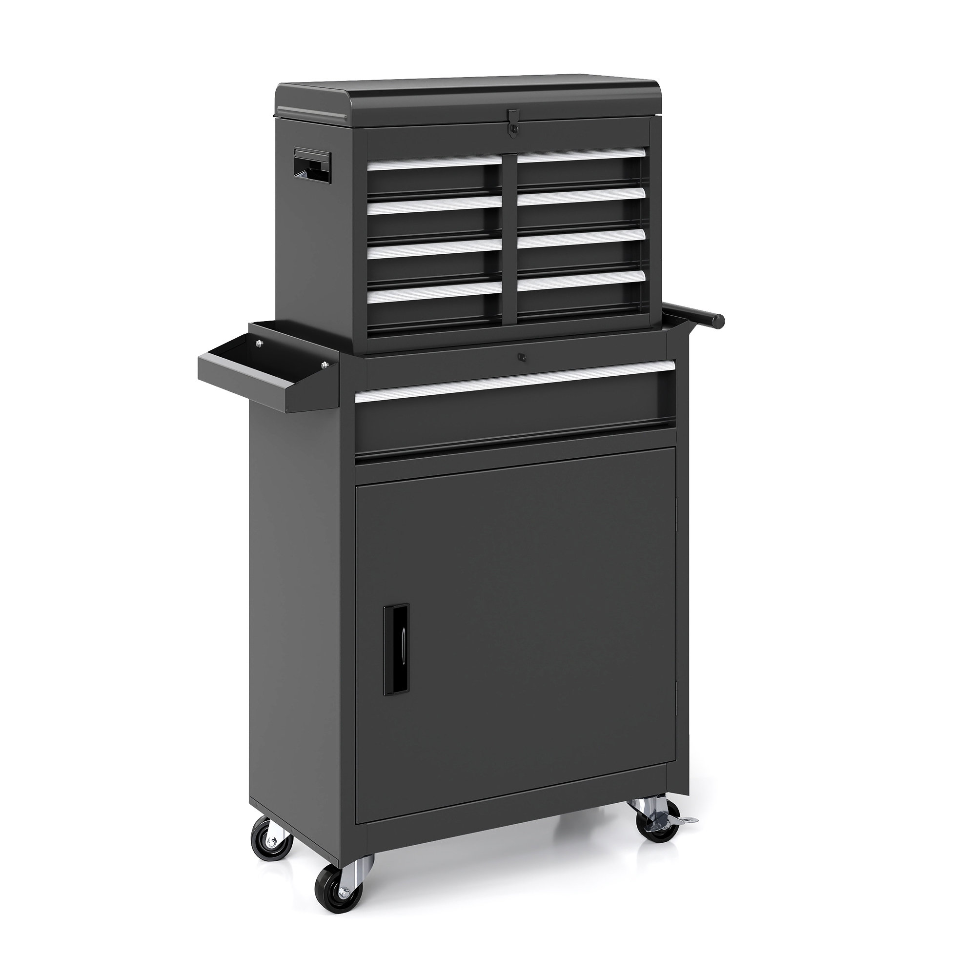 WFX Utility™ 5-Drawer High Capacity Rolling Tool Storage Chest, 2-in-1 ...