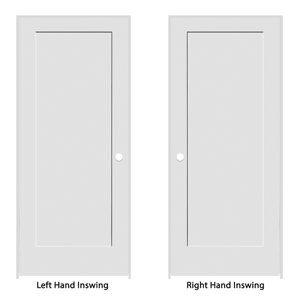 Trimlite Primed 1 Panel Interior Shaker Door Prehung with 4-9/16" Jambs ...