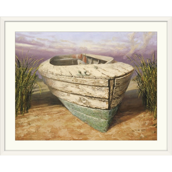 Breakwater Bay 'Launch in Dunes' Karl Soderlund Painting Print | Wayfair