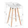 Hashtag Home Tata 68cm Counter Stool with Solid Wood Frame & Reviews ...
