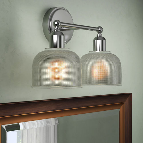 Wayfair | 2 Light Chrome Bathroom Vanity Lighting You'll Love in 2023
