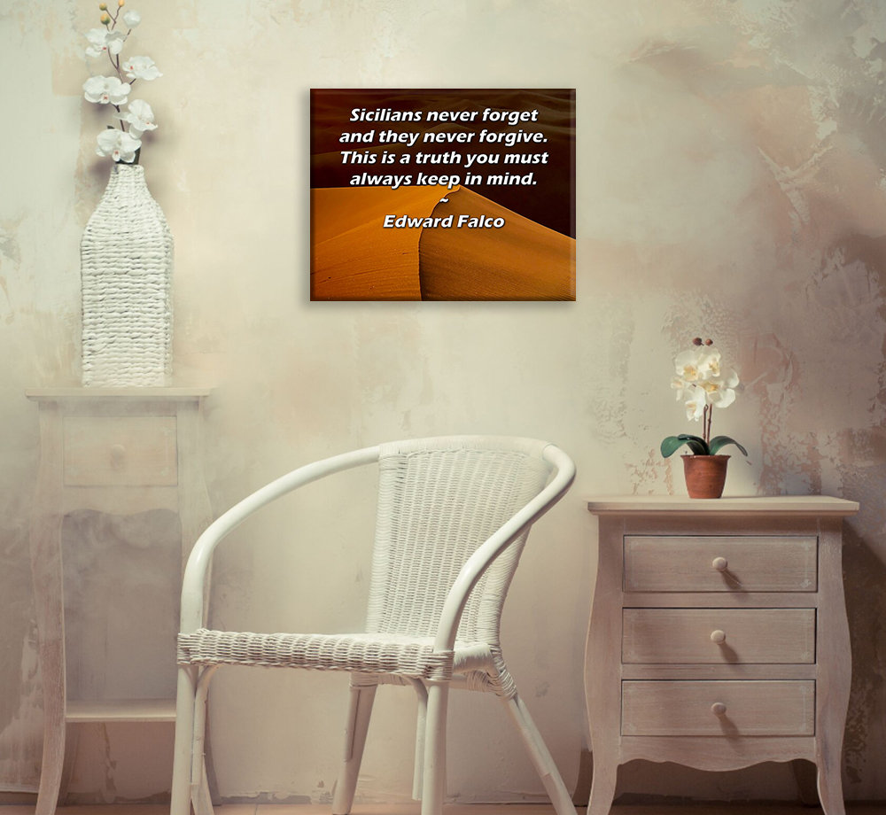 Astoria Grand ArtsyQuotes Gallery Wrapped Canvas By Edward Falco ...