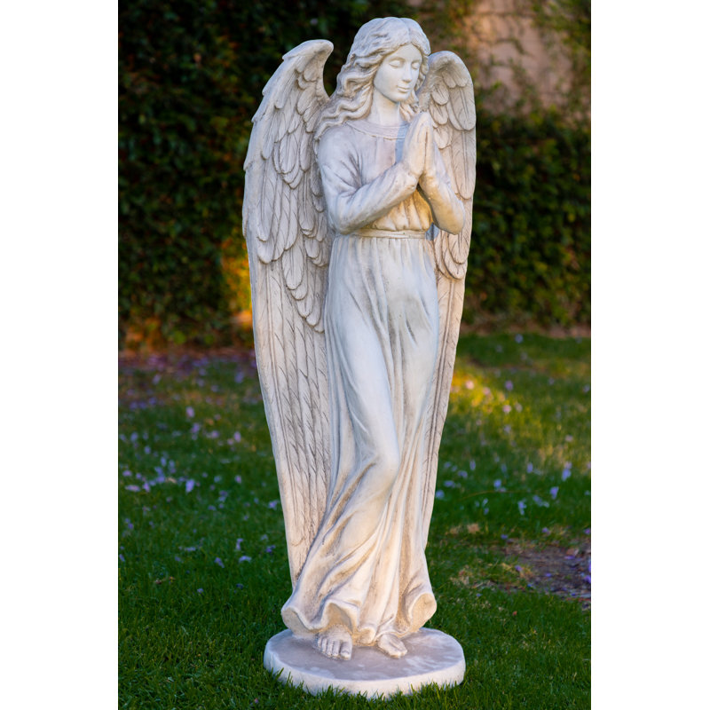 Astoria Grand Yisroel Praying Angel Statue & Reviews | Wayfair