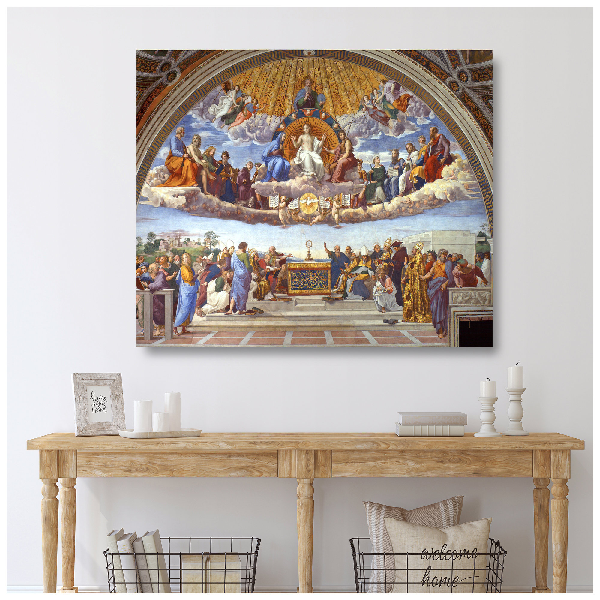 Astoria Grand Disputation of the Holy Sacrament by Raphael The World ...