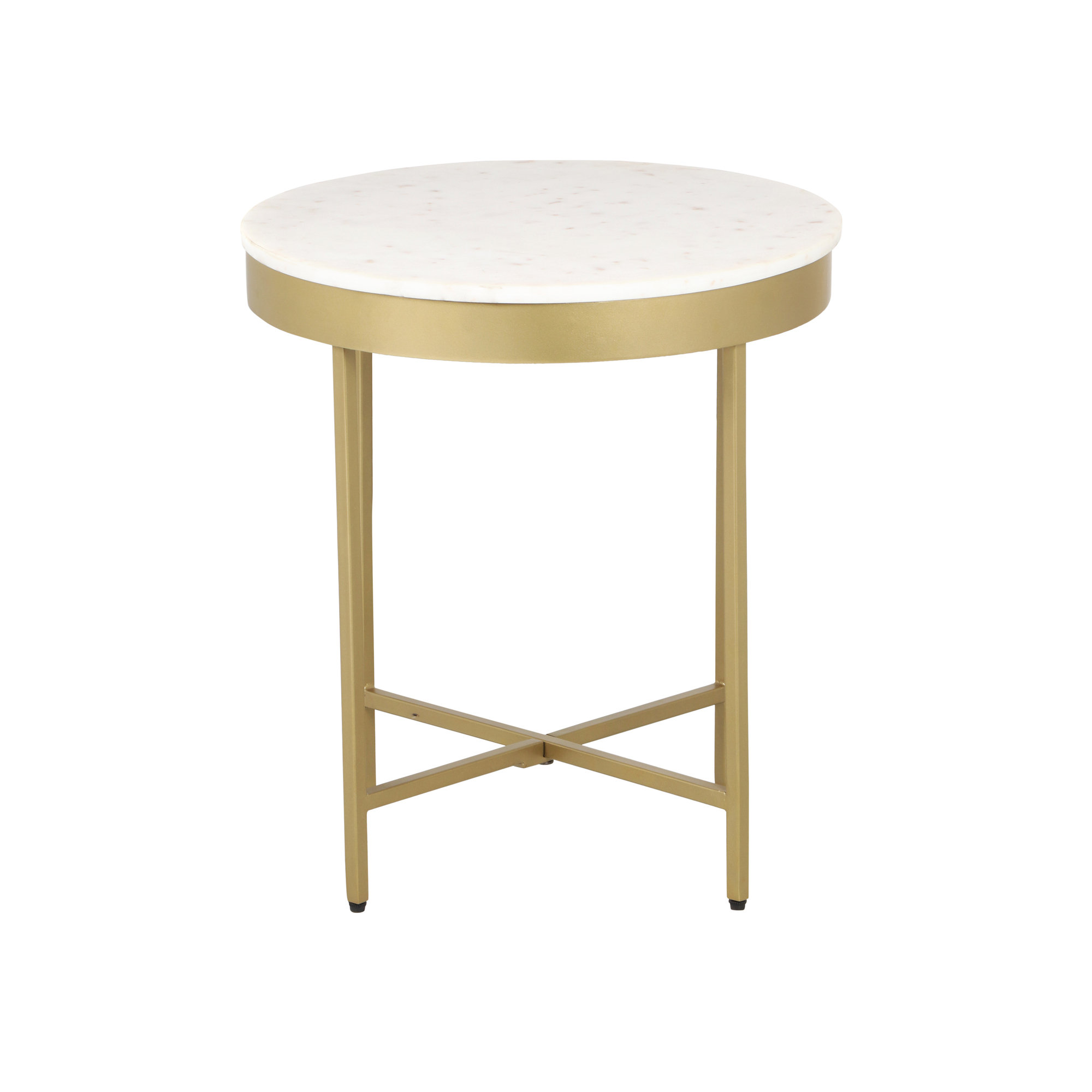 Everly Quinn Modern Gold Metal Side Table - Wayfair Canada