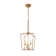 Mercer41 12 Inch Pendant Light in Golden Iron, 4 Light | Wayfair