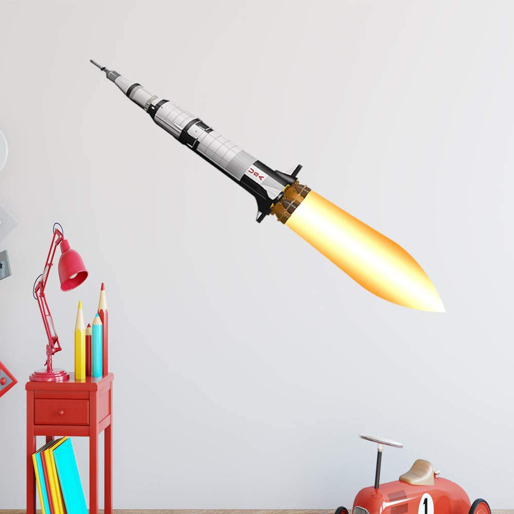 Isabelle & Max™ Spaceship Wall Decal For Kids Rooms Space Rocket Ship ...