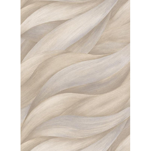 Brayden Studio® Wallpaper Abstract Featuring Waves & Reviews | Wayfair