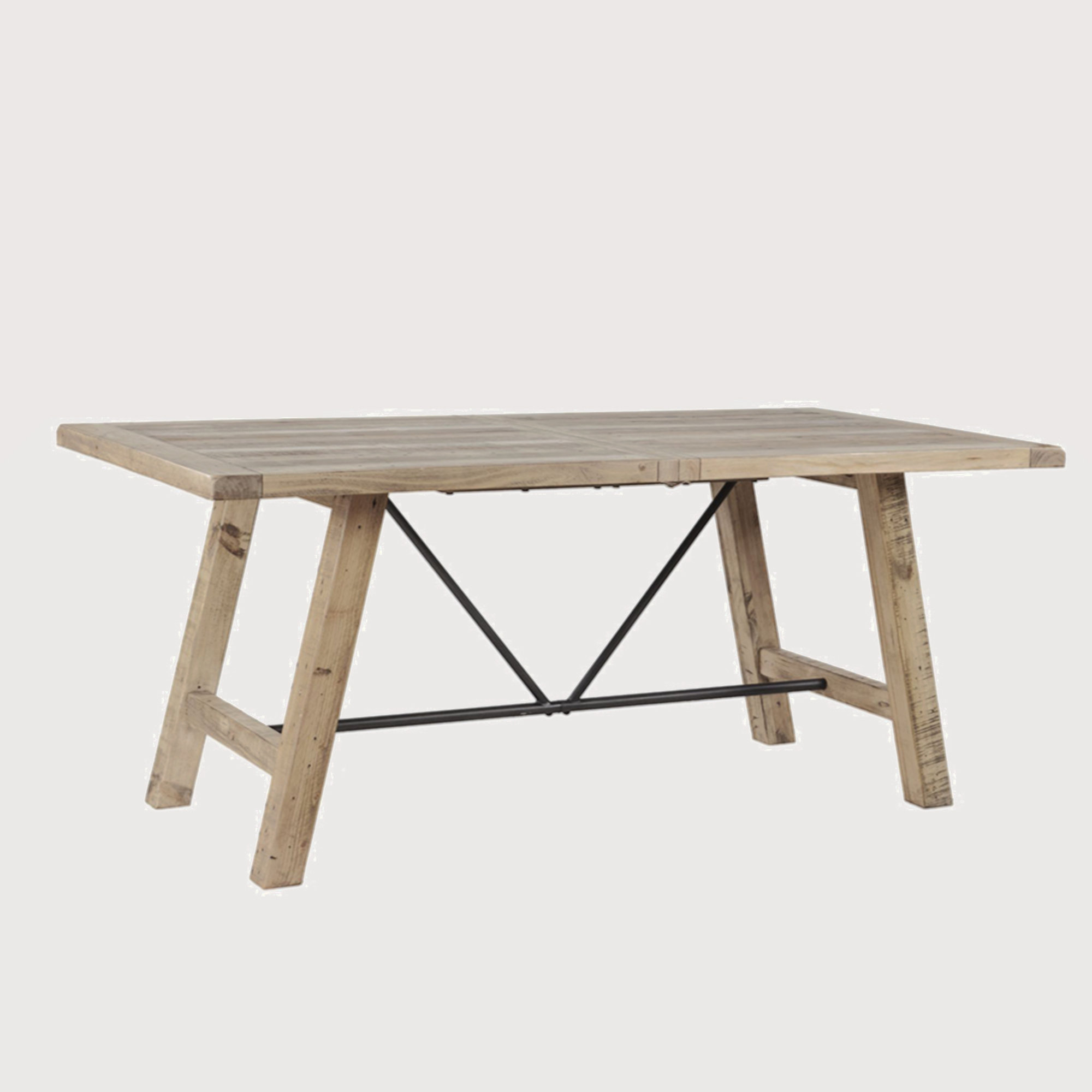 Gracie Oaks Dining Table With Solid Pine Wood Top And ;Egs - Wayfair Canada