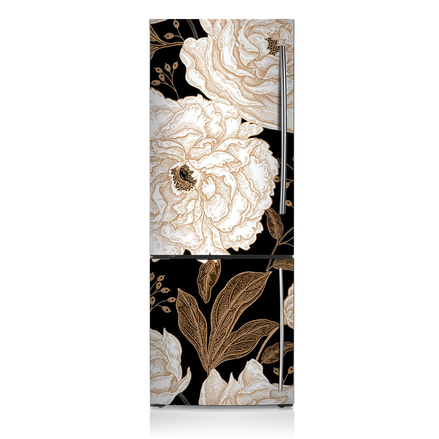Mercer41 Roses in Style Retro Freezer Door Sticker | Wayfair.co.uk