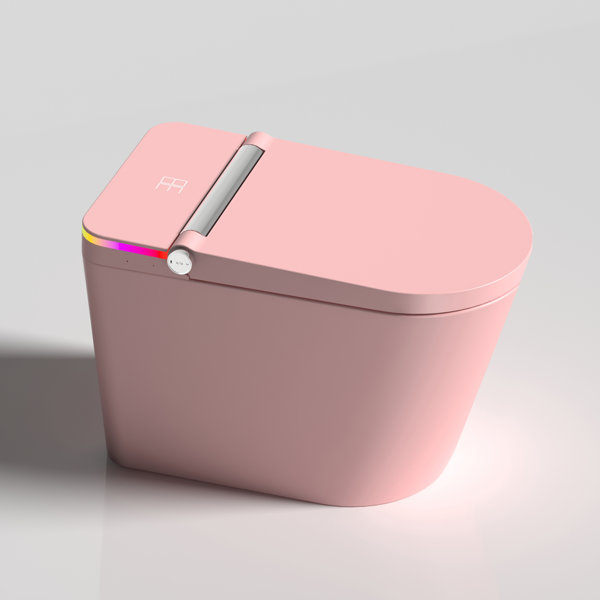 BRABOL Tankless Elongated Smart Bidet Toilet, Auto Flush, Heated Seat ...