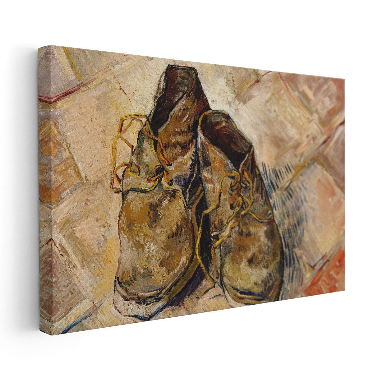 Red Barrel Studio® Shoes, 1888 - Canvas Print Wall Art | Wayfair