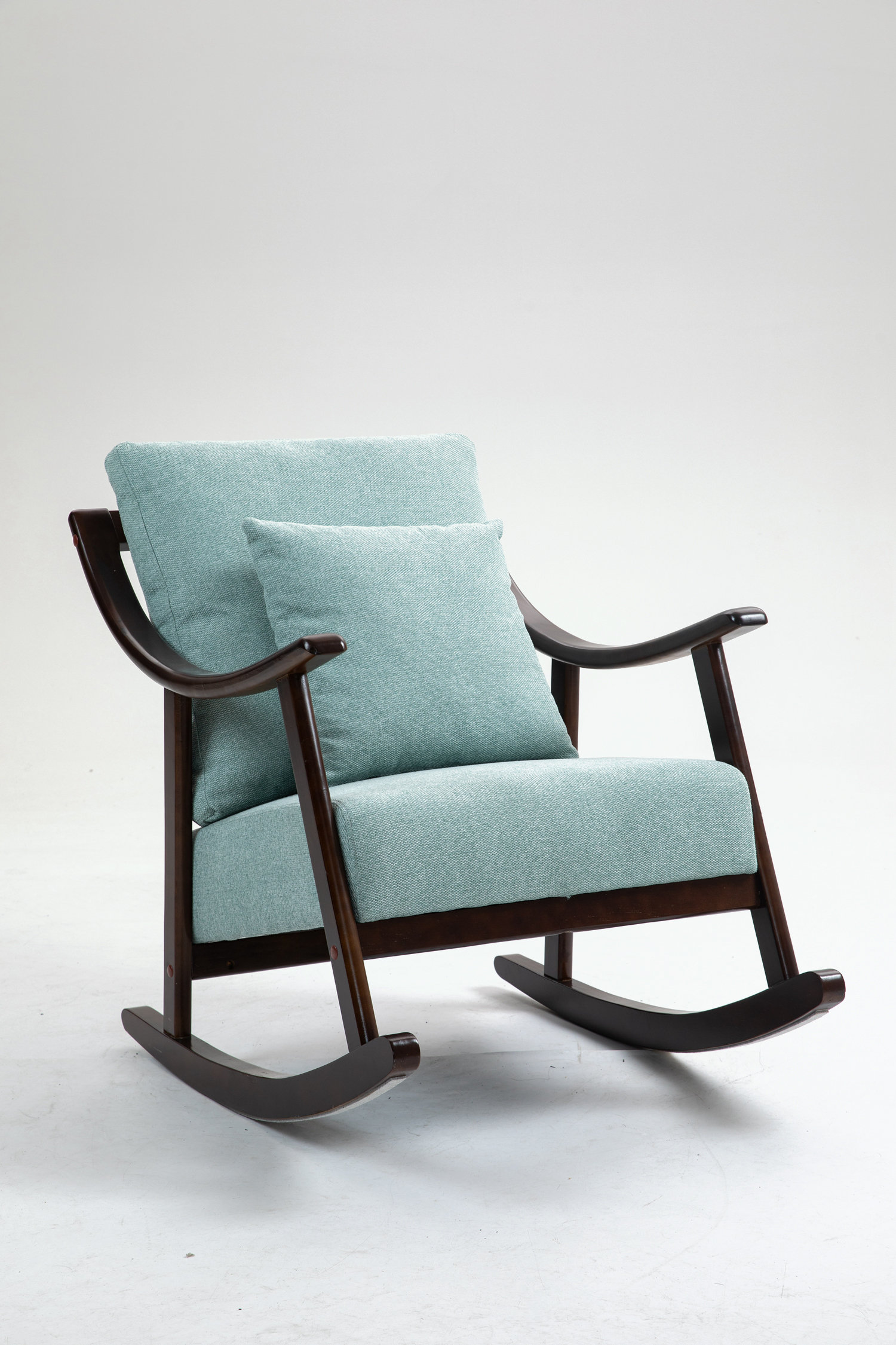 Corrigan Studio® Solid Wood Rocking Chair | Wayfair