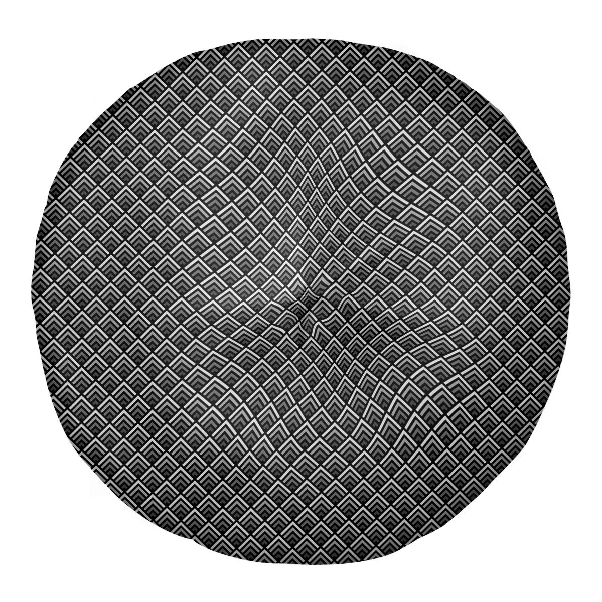 ArtVerse Katelyn Elizabeth Reverse Geometric Floor Pillow | Wayfair