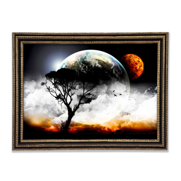 Ebern Designs The Earth From Another Planet - Single Picture Frame Art ...