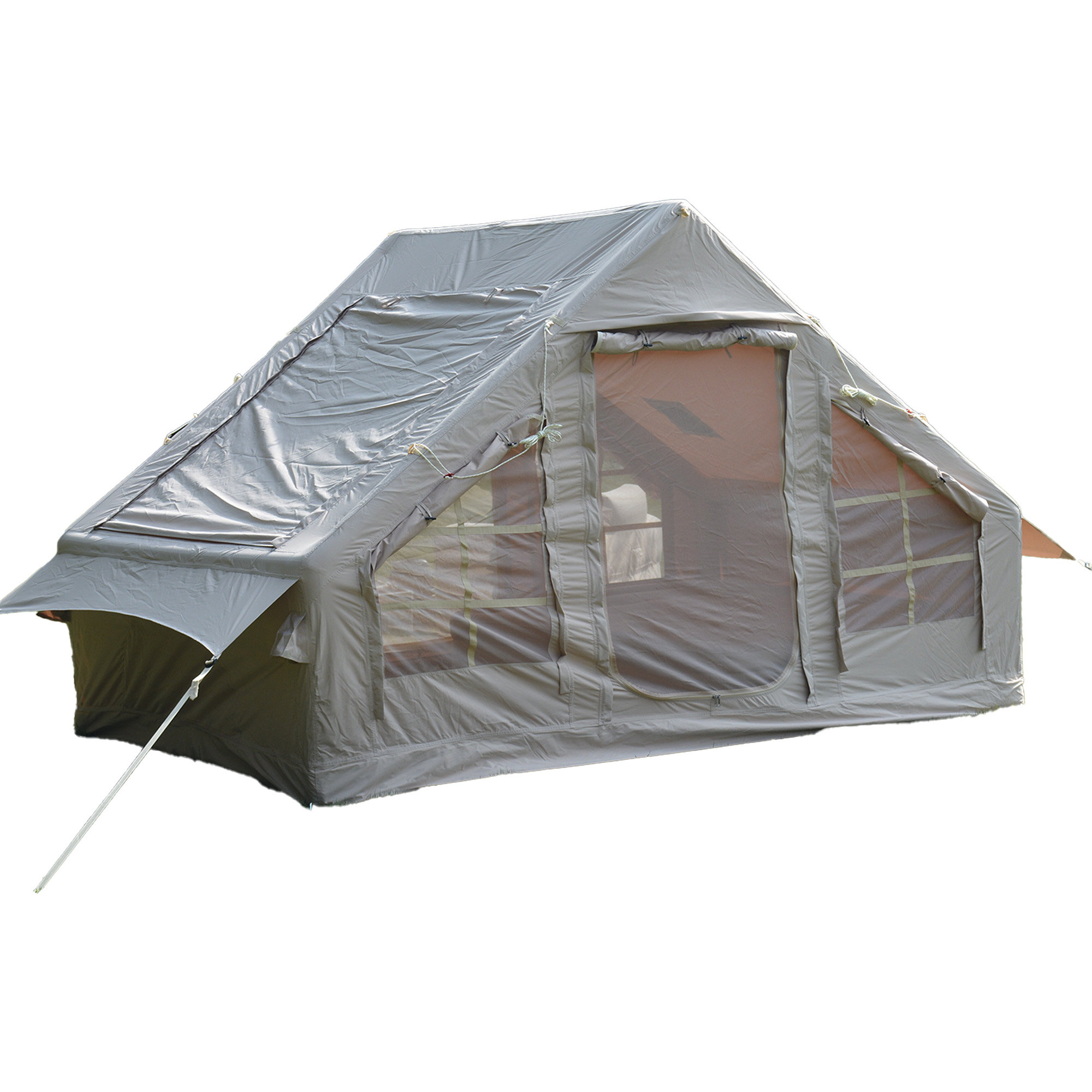GUANGXIQUANMIAN Inflatable Camping Tent, Easy Setup Portable Water ...