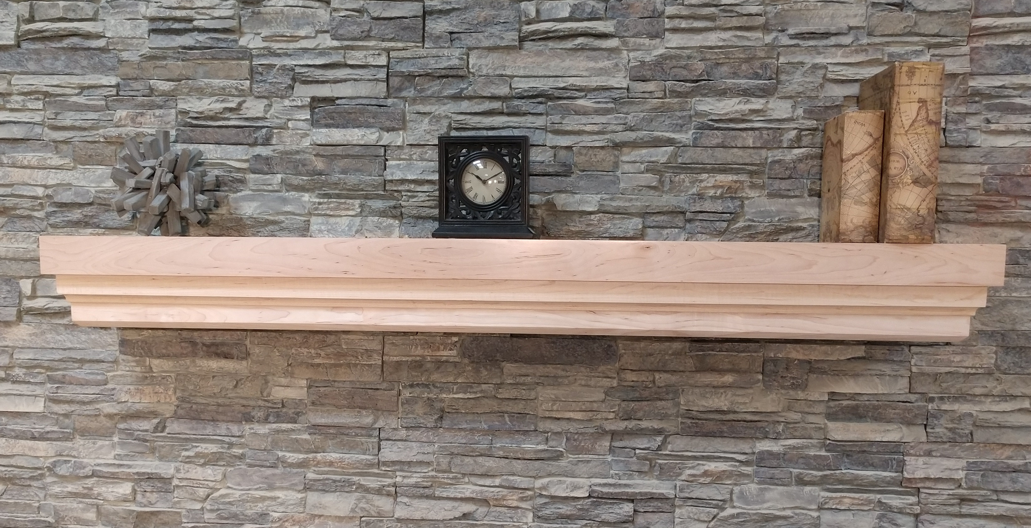 Darby Home Co Finis Solid Maple Wood Mantel | Wayfair