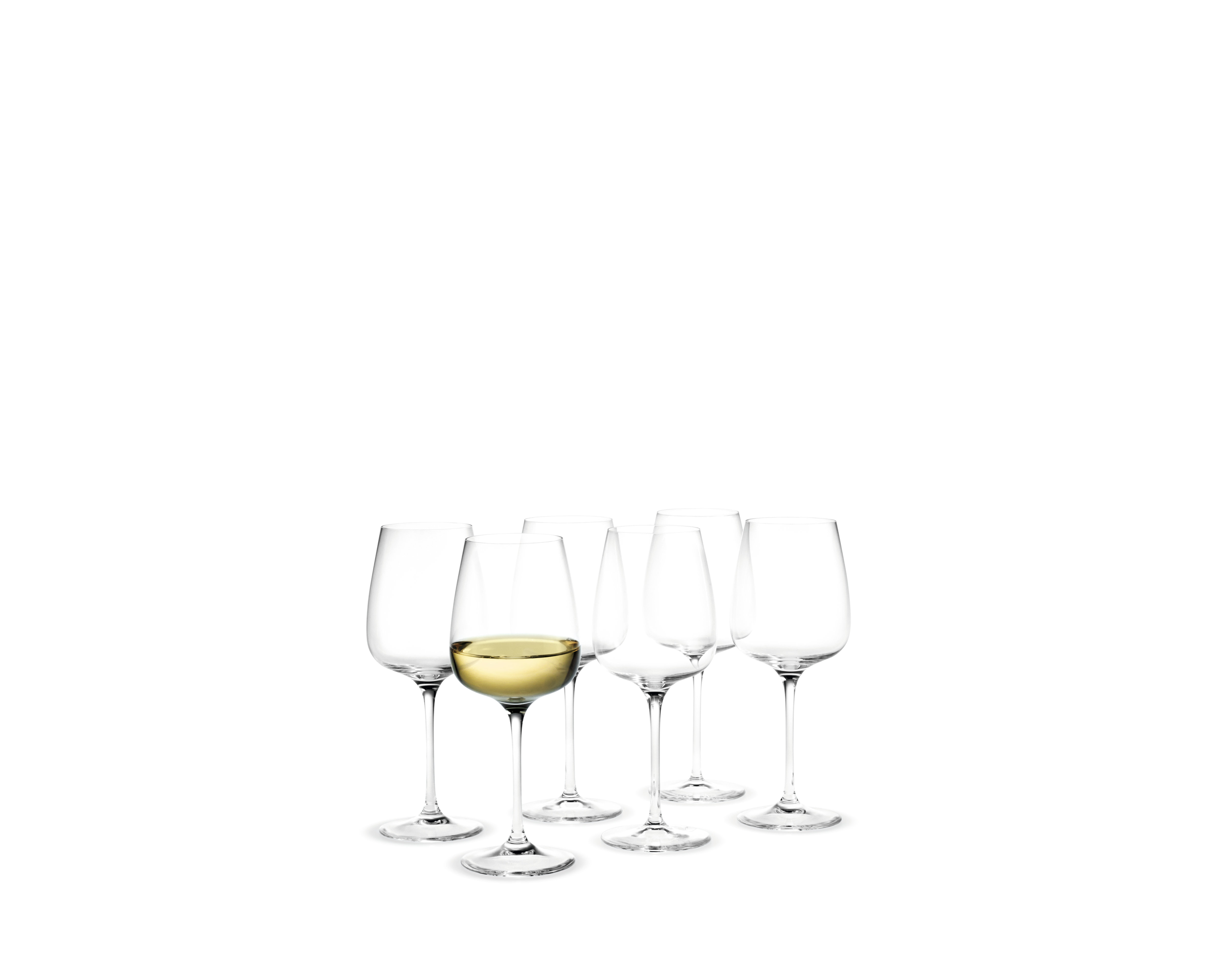 Holmegaard Bouquet Dessert Wine Glass, Clear, 6 Pcs | Perigold