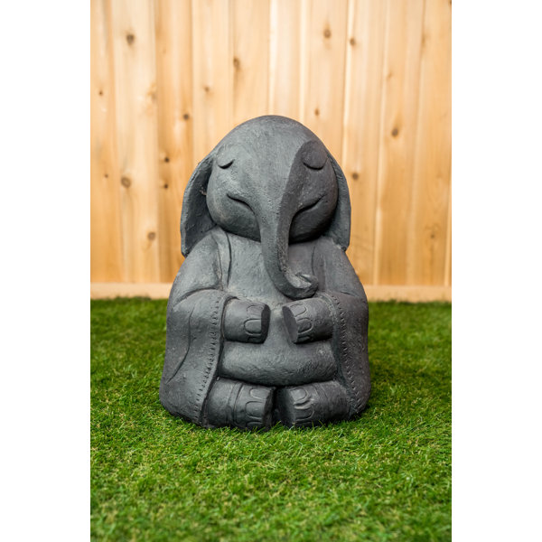 Hi-Line Gift Ltd. Zen Elephant Buddha & Reviews | Wayfair