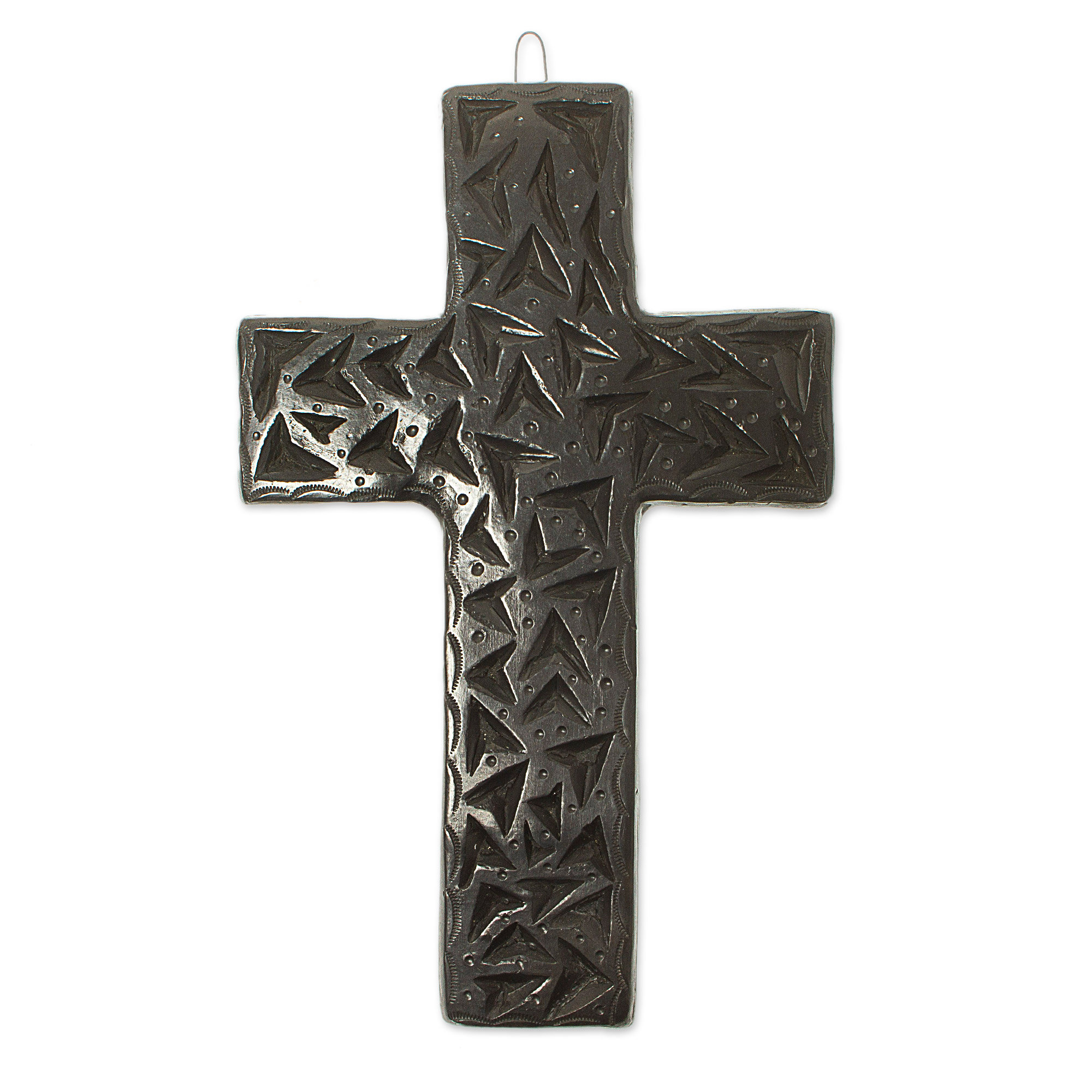 Trinx Coyotepec Cross Barro Negro Wall Décor - Wayfair Canada