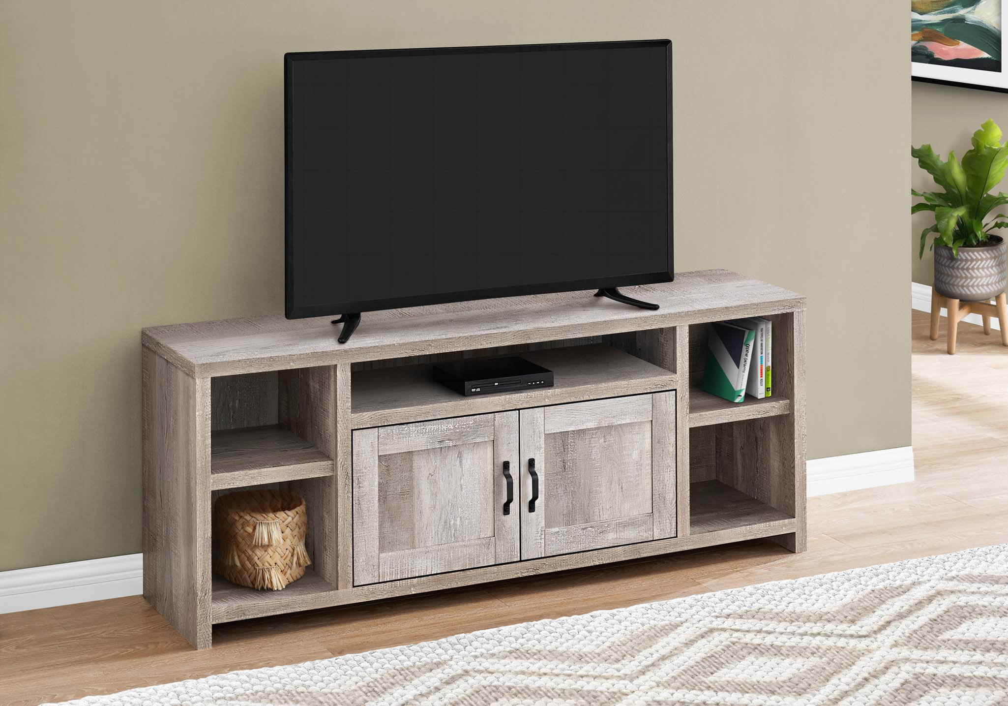 August Grove® Tv Stand, 60 Inch, Console, Media Entertainment Center ...