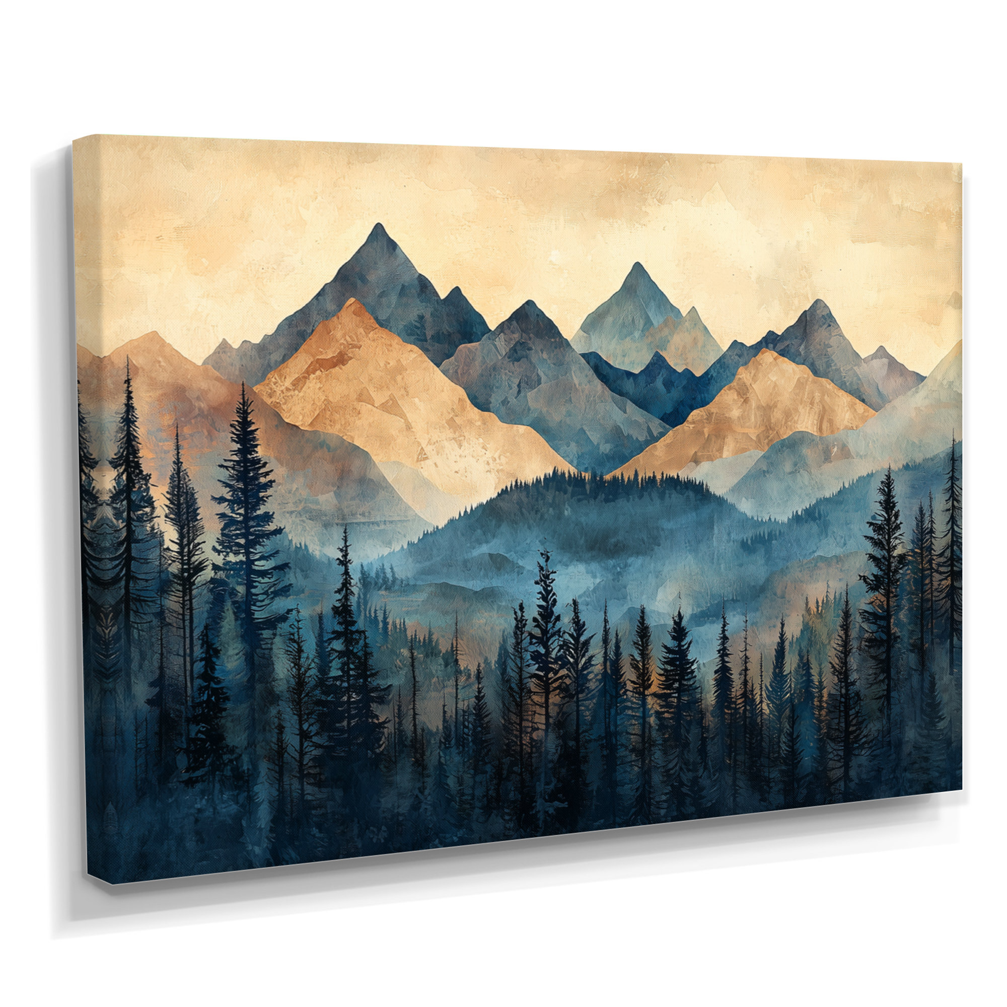 Millwood Pines Gintaris Mountain Forest Pine Tree Roots V - Mountains ...