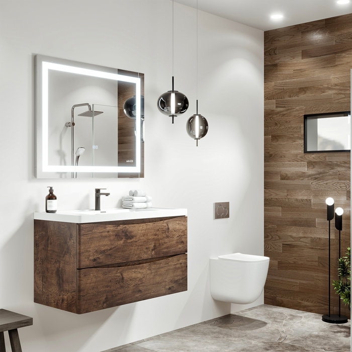 Orren Ellis Ankit Modern & Contemporary Bathroom/Vanity Mirror | Wayfair