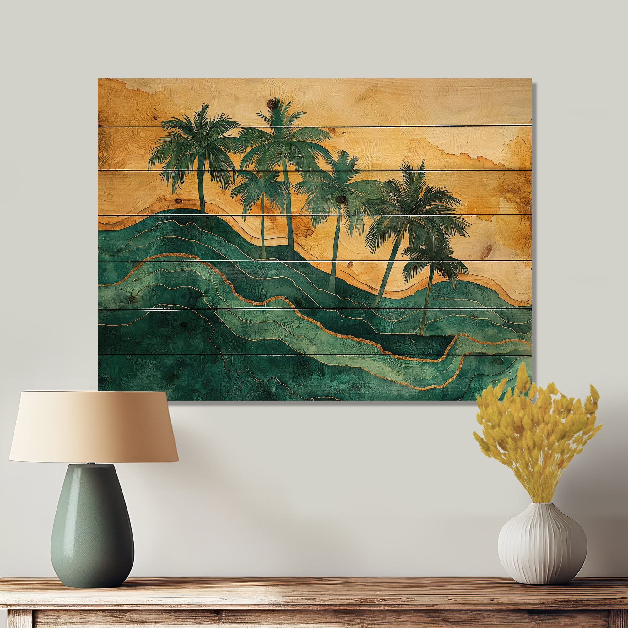 Ophelia & Co. Colorful Palm Trees In Tropical Island IV - Palms & Palm ...