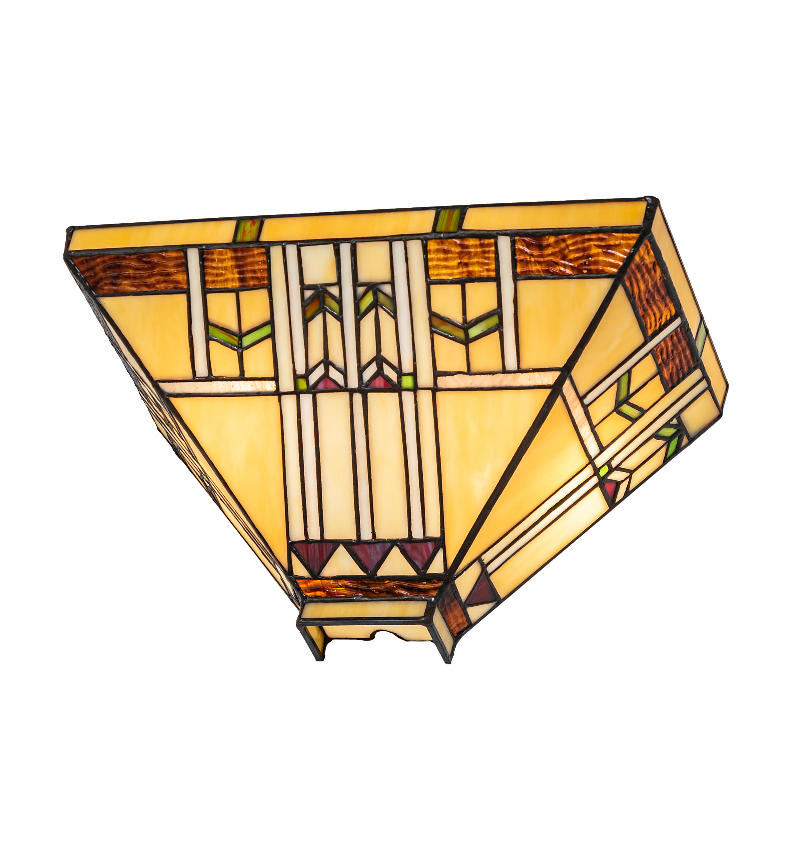 Canora Grey 14" Wide Prairie Peaks Sconce | Wayfair