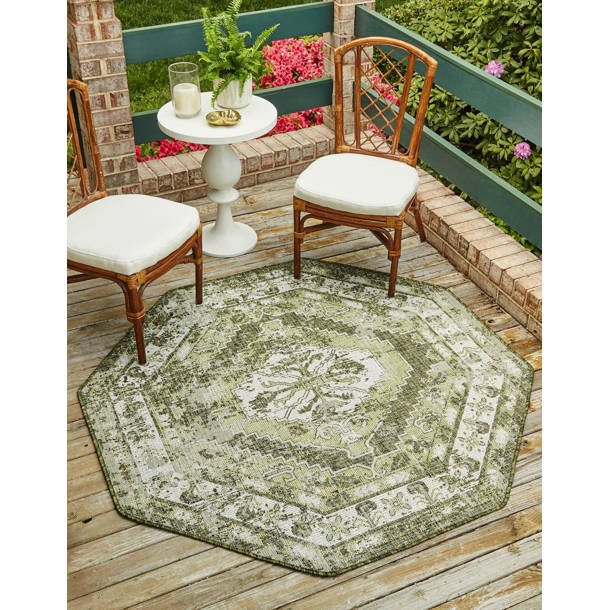 Sol 72 Outdoor™ Monteiro Green Indoor/Outdoor Rug & Reviews | Wayfair