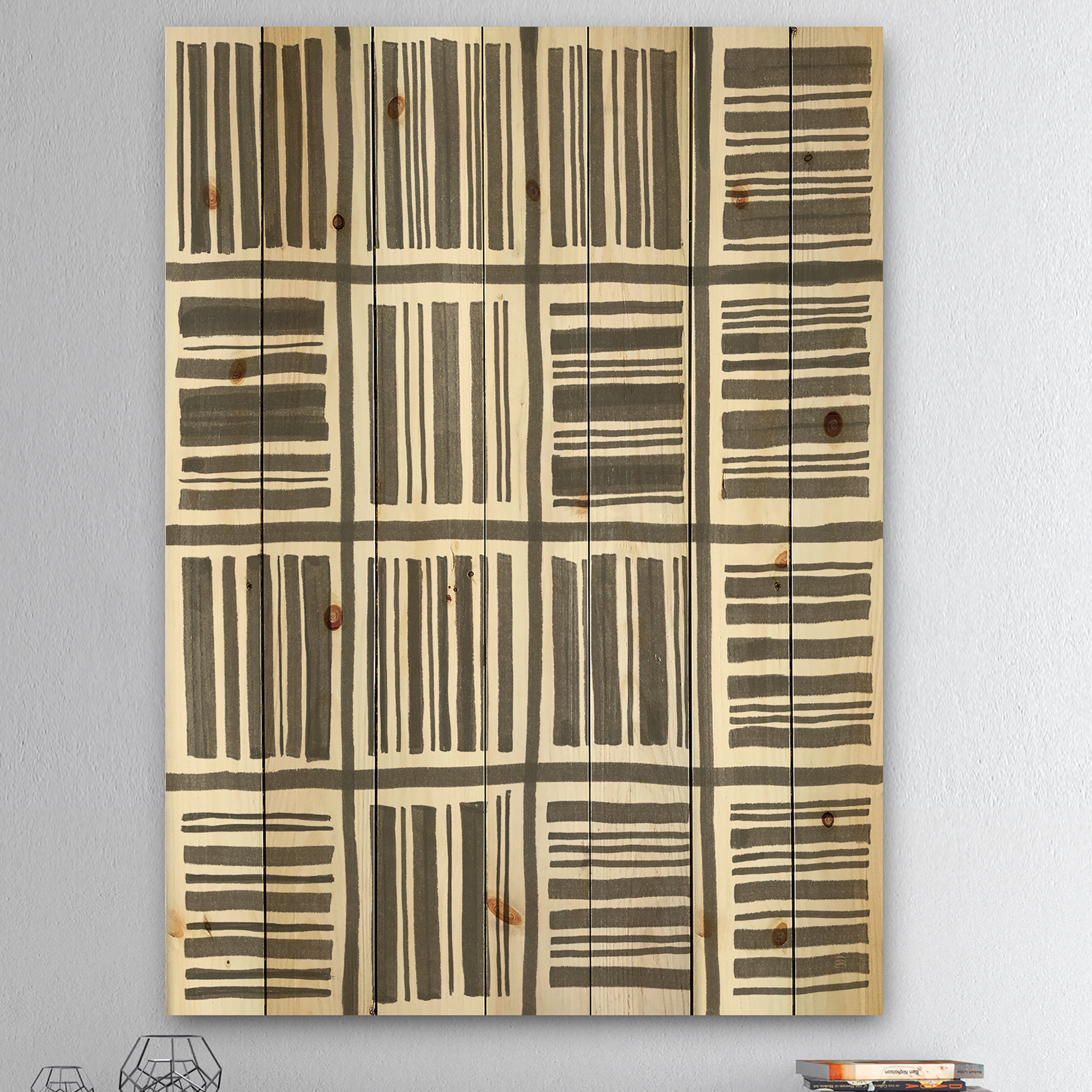 East Urban Home Minimalist Graphics I - Transitional Print on Natural ...