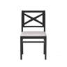 Relso Furniture Solid Mango Wood 34″ H Cross-Back Dining Chair – choose ...