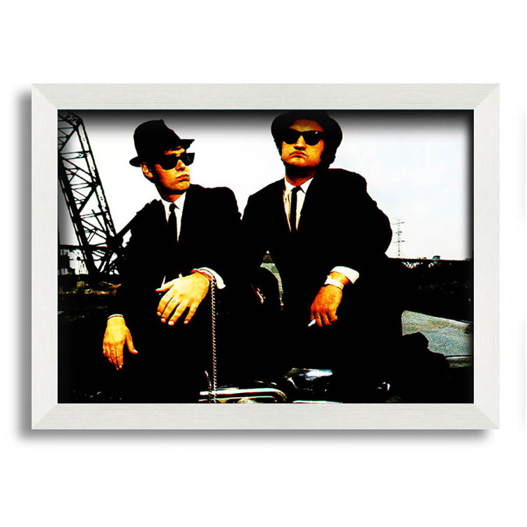 Ebern Designs Levolia The Blues Brothers Jake And Elwood - Single ...