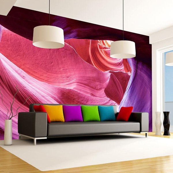 Fly Trend King, LLC Peel & Stick Abstract Wall Mural | Wayfair