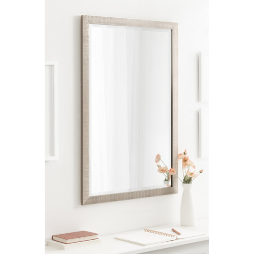 Rectangle Silver Wall Mirrors You'll Love | Wayfair