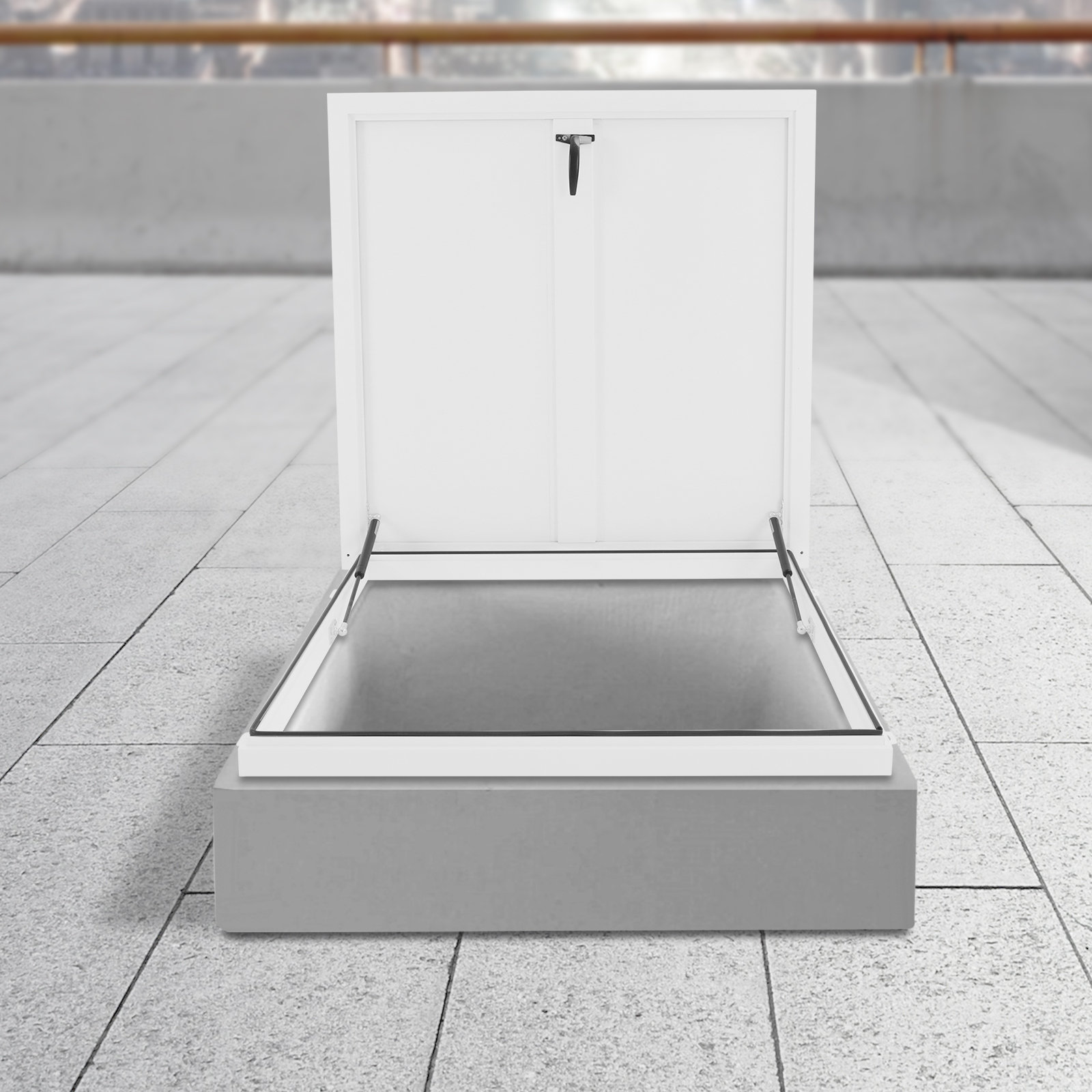Lomana Heavy-Duty Roof Access Hatch Aluminum Alloy Security Hatch | Wayfair