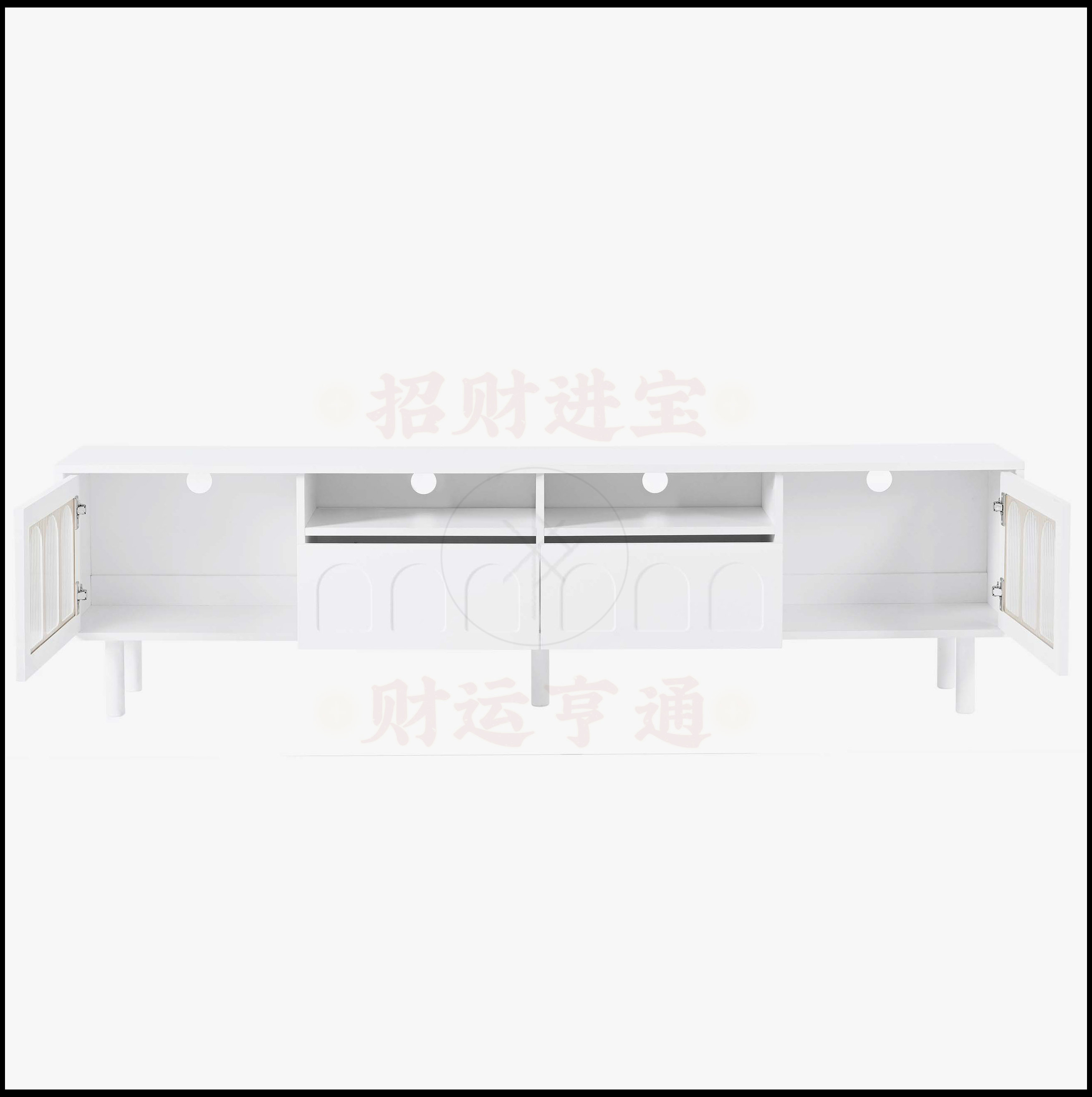 Ivy Bronx TV Stand with LED Light Strip for TVs Up to 80'' | Wayfair