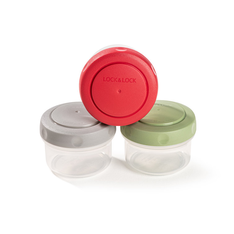 LocknLock Mini Pot Set, 80ml x 3 | Wayfair.co.uk