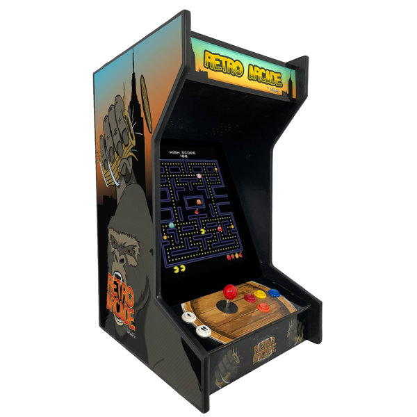 Suncoast Arcade Tabletop Arcade Machine with 19" Monitor and 60 Retro ...