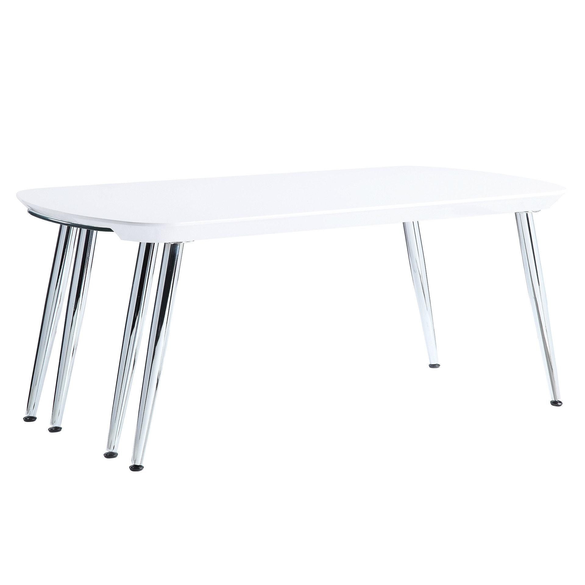 Latitude Run® Contemporary Fashionable Coffee Table - Patina White ...