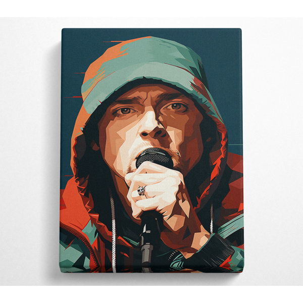 Marlow Home Co. Rapper Art - Wrapped Canvas Art Prints | Wayfair.co.uk
